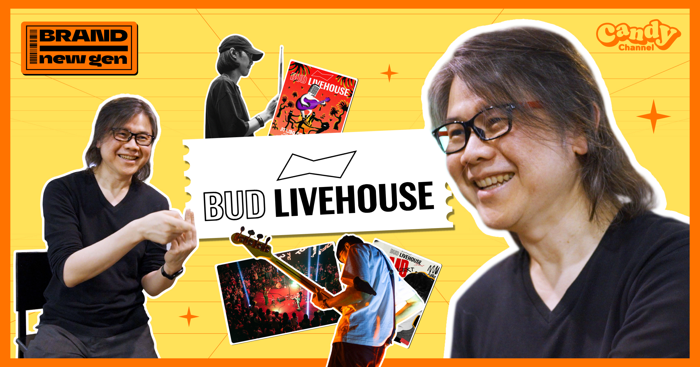 Bud livehouse คอนเสิร์ตดันหลังดนตรีอินดี้ l CANDY | BrandThink