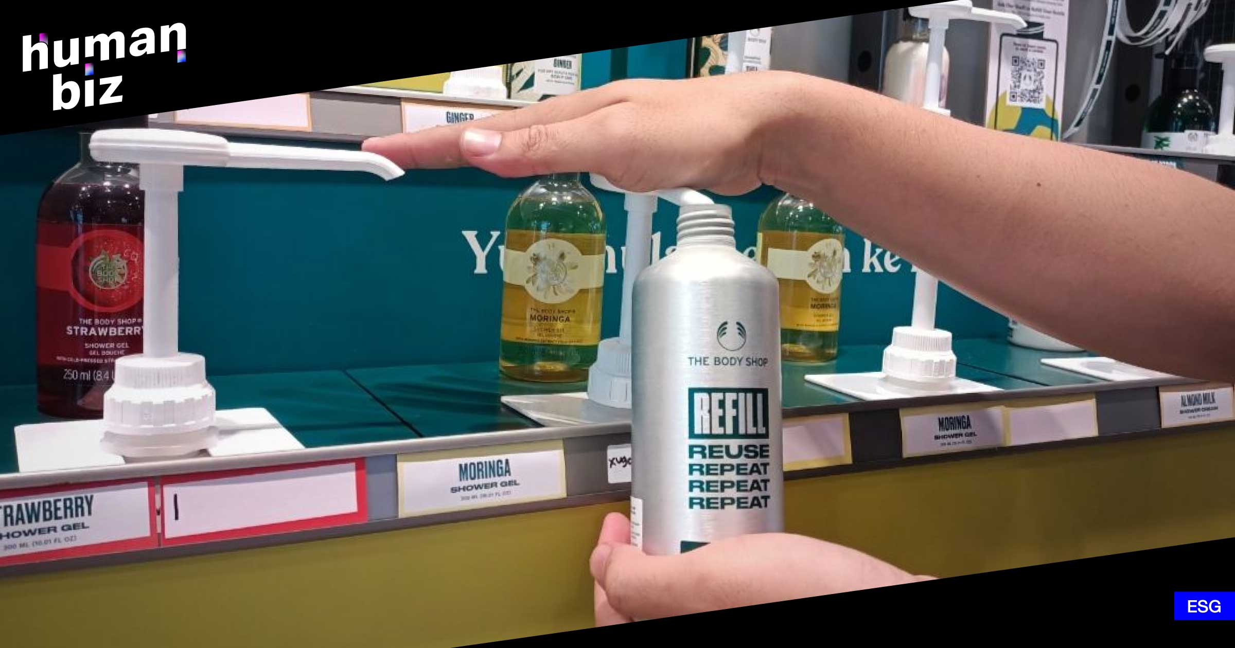 'มากกว่าความสวยคือได้ช่วยโลก' ด้วย Refill Stations @The Body Shop หนทางลดขยะในอุตสาหกรรมความงาม ...