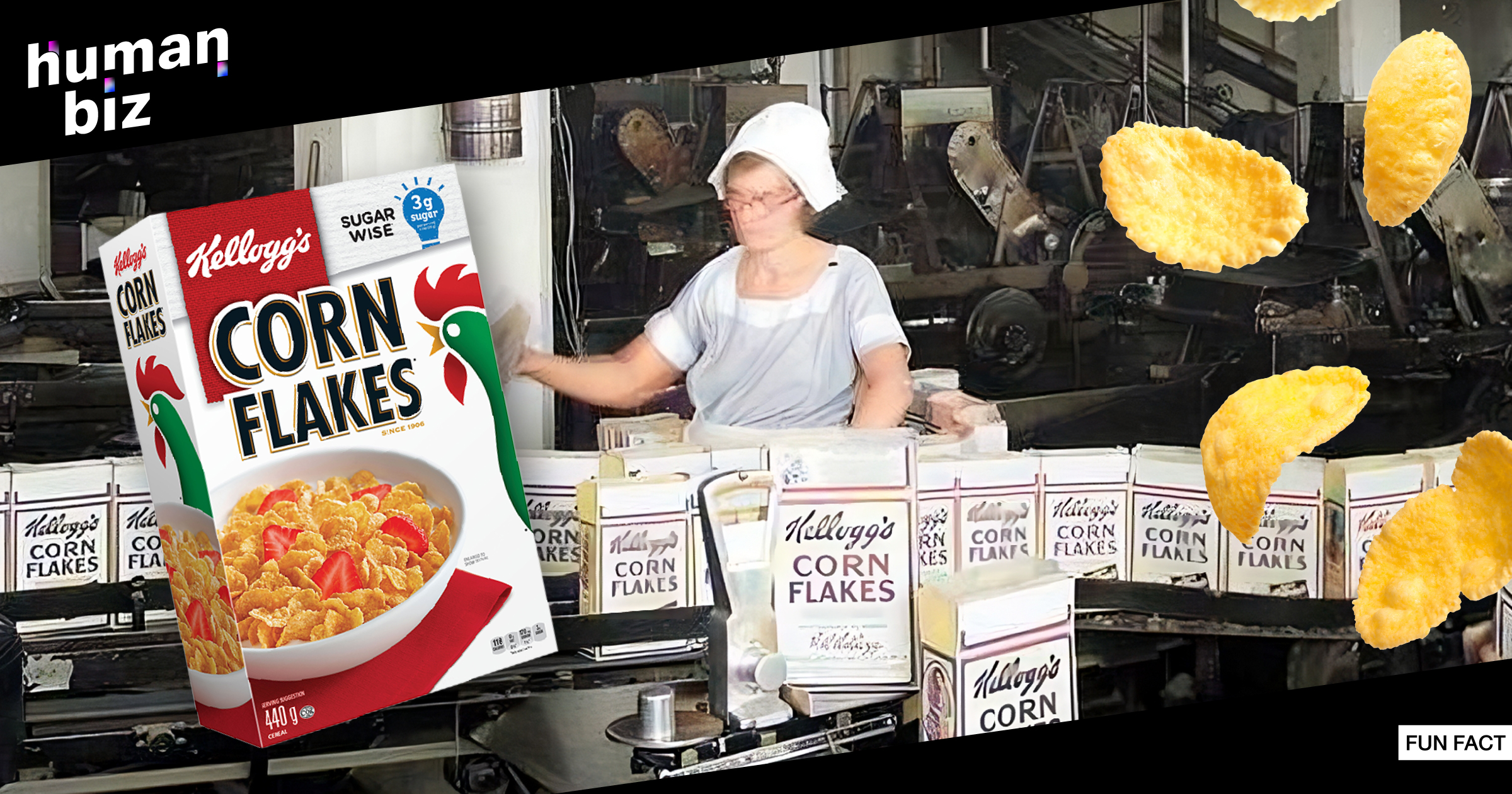 รู้หรือไม่? Kellogg’s Corn Flakes เคยถูกใช้เป็นอาหารที่ให้ผู้ป่วยกิน เพื่อแก้พฤติกรรมอยากช่วย ...